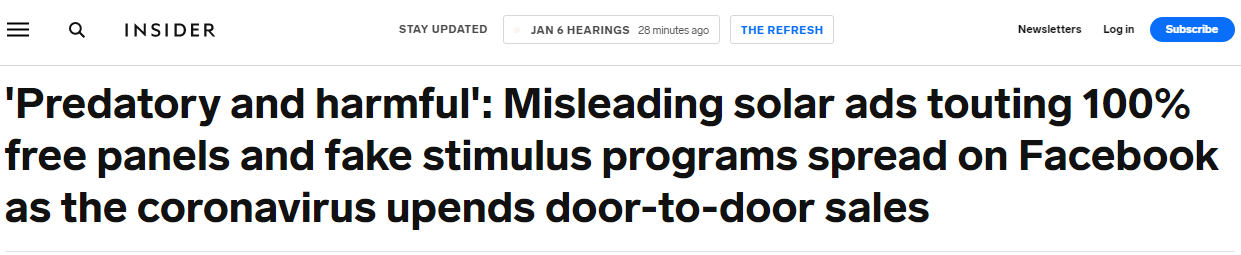 How to Spot and Avoid Solar Panel Scams